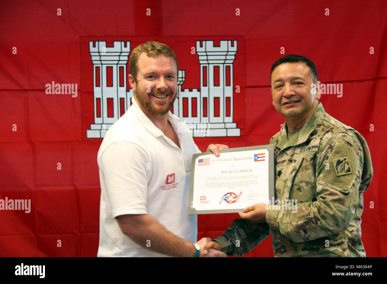 Nicalus Abner, a contracting specialist for Mobile District, was ...