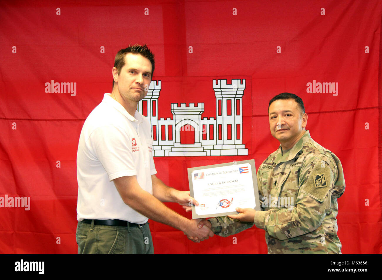 Andrew Kornacki, chief of public affairs for the Buffalo District, was ...