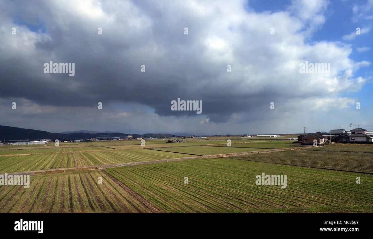 farmland in Kyushu, Japan Stock Photo - Alamy