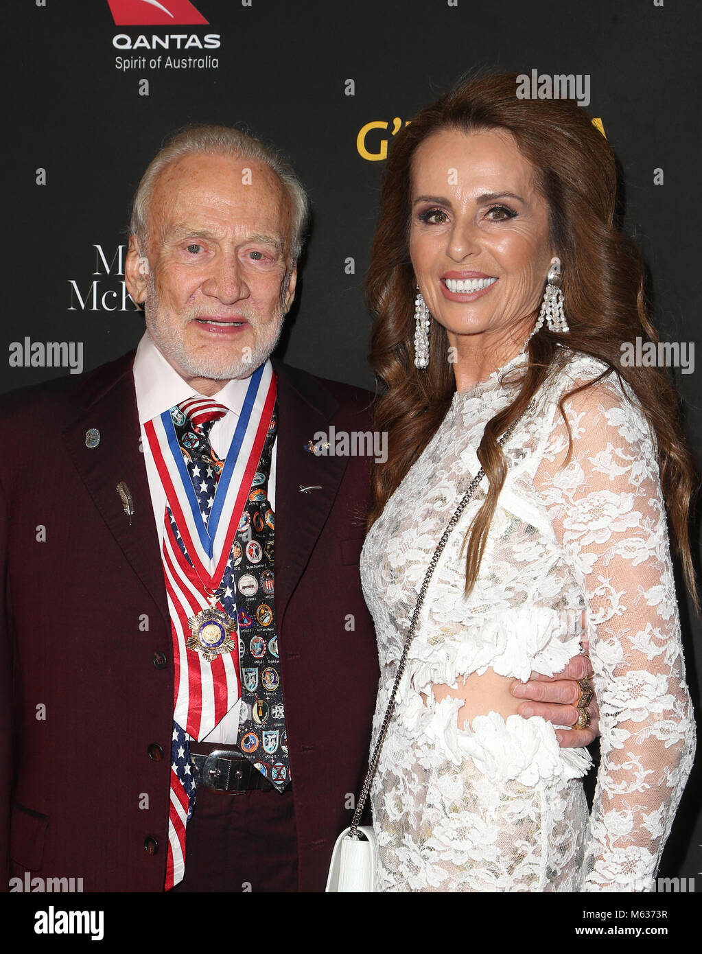 2018 G'Day USA Los Angeles Black Tie Gala Featuring: Buzz Aldrin, Guest ...