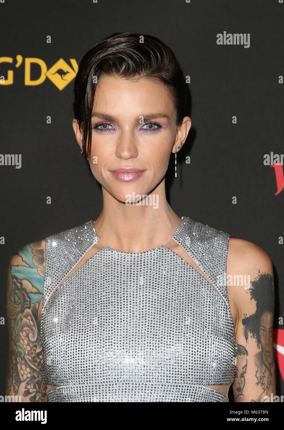 2018 G'Day USA Los Angeles Black Tie Gala Featuring: Ruby Rose Where ...