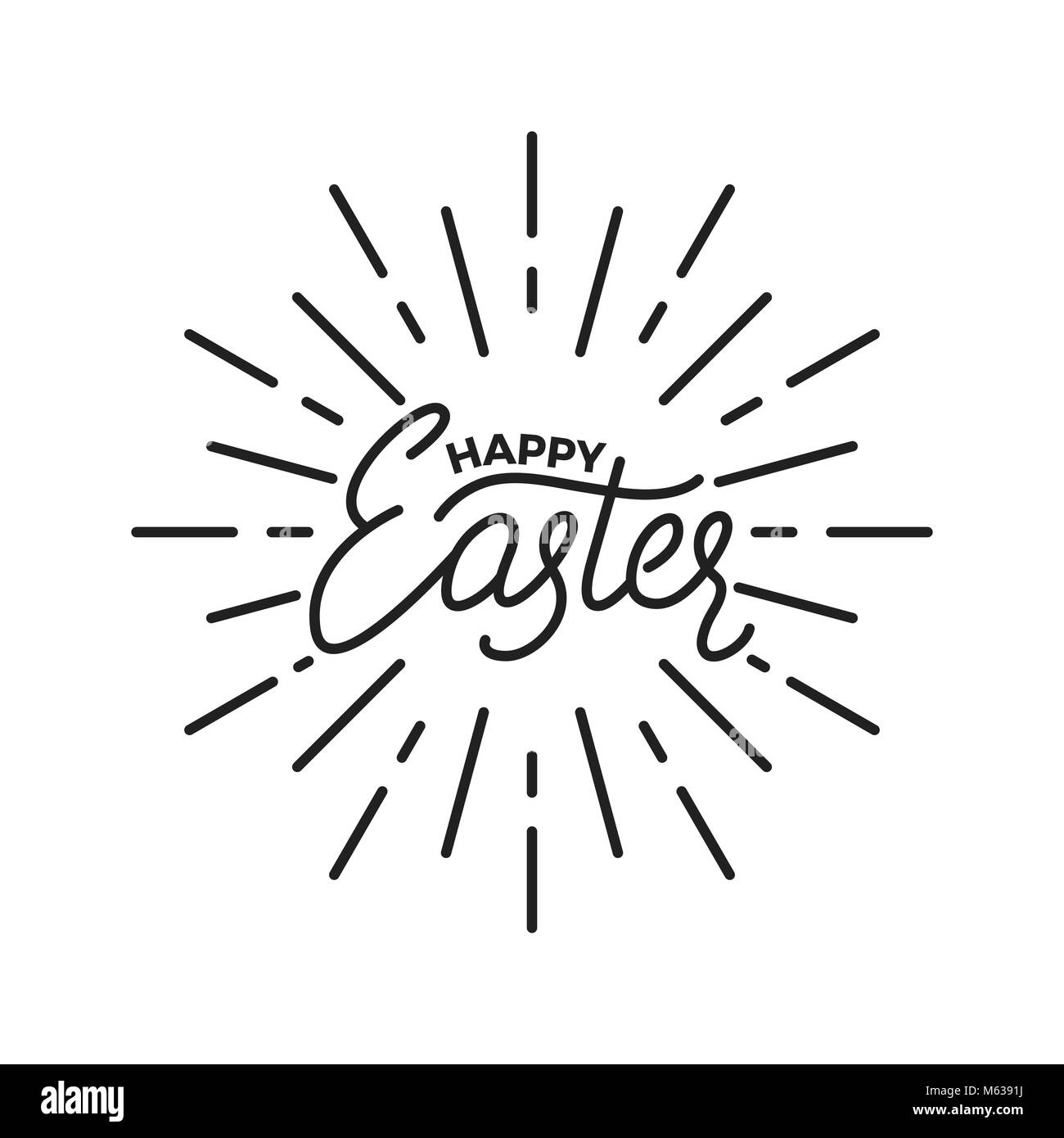 Postcard emblem Black and White Stock Photos & Images - Alamy