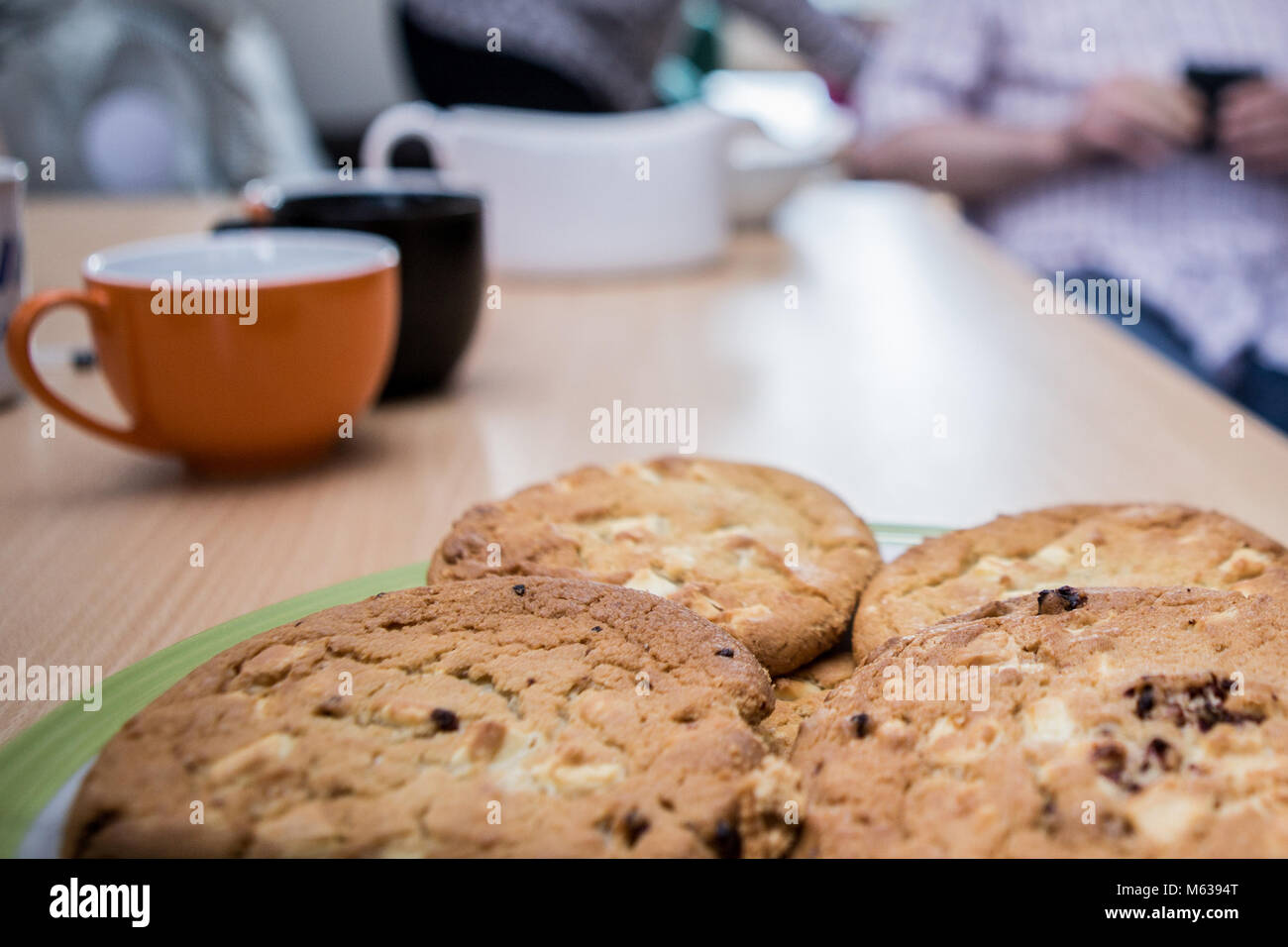 Tea biscuits work hi-res stock photography and images - Alamy