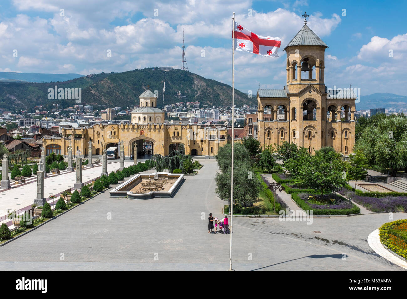 Sameba holy trinity cathedral hi-res stock photography and images - Alamy