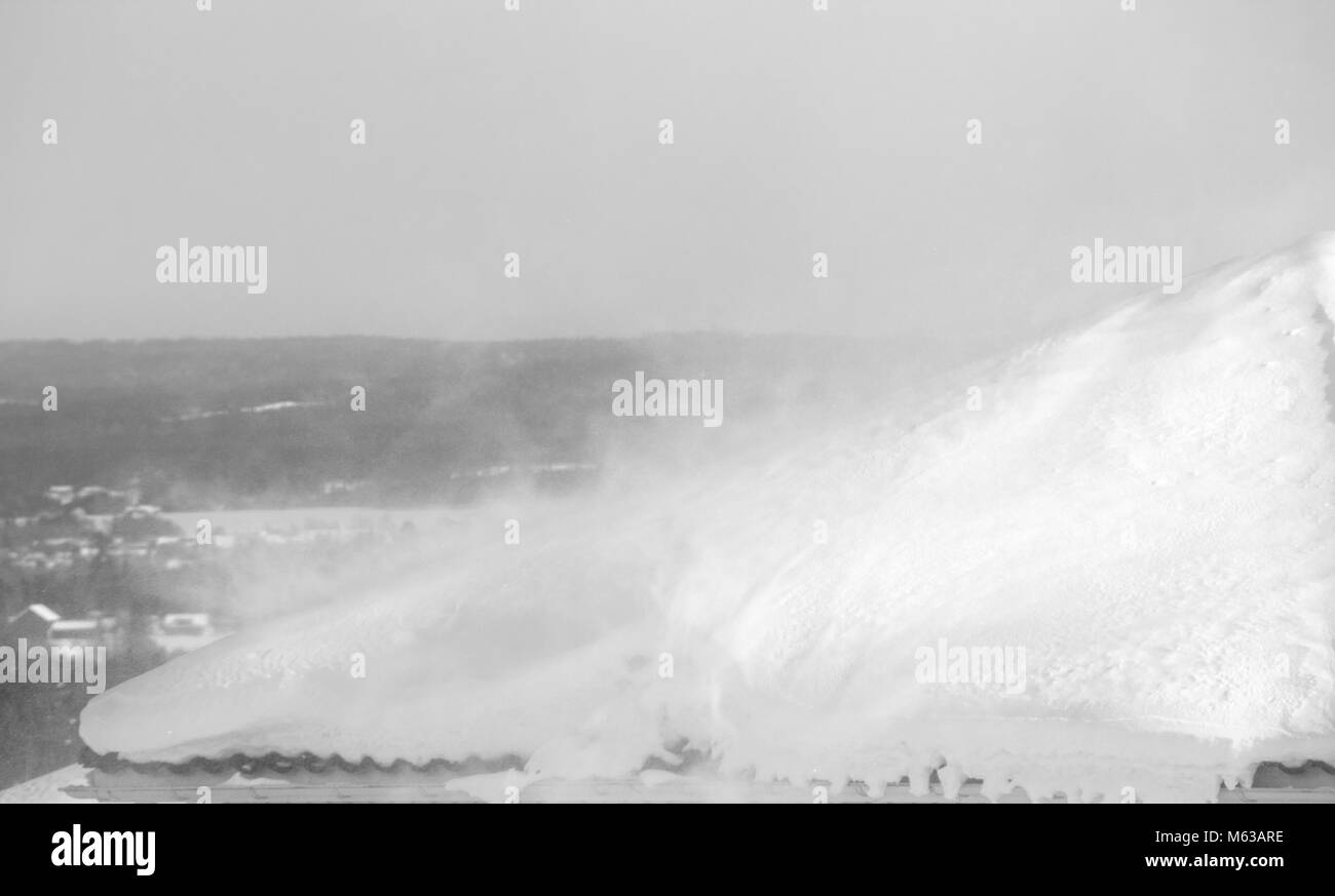 Arctic landscape snowstorm hi-res stock photography and images - Alamy