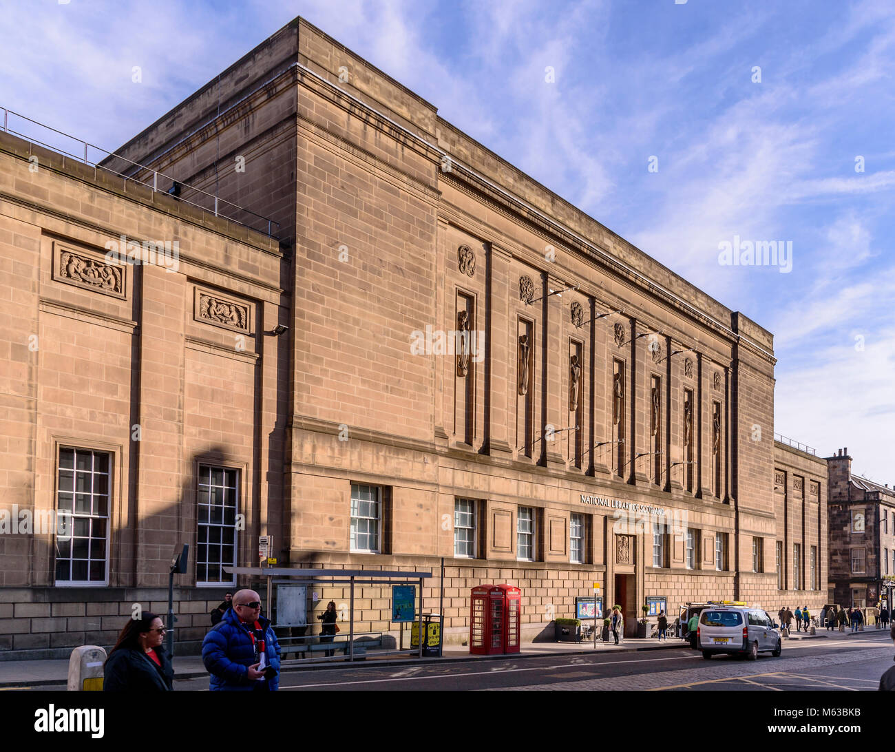 National library of Scotland Stock Photo - Alamy