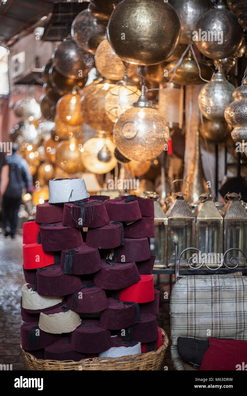 Morocco Fez Hat High Resolution Stock Photography and Images - Alamy