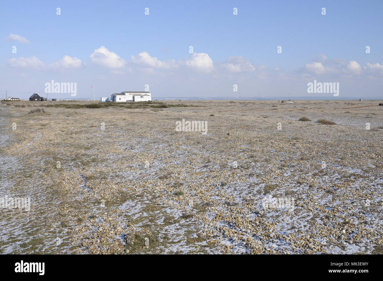 Dungeness, Kent, UK. 28 Feb 2018. UK Weather. The shingle spit of ...