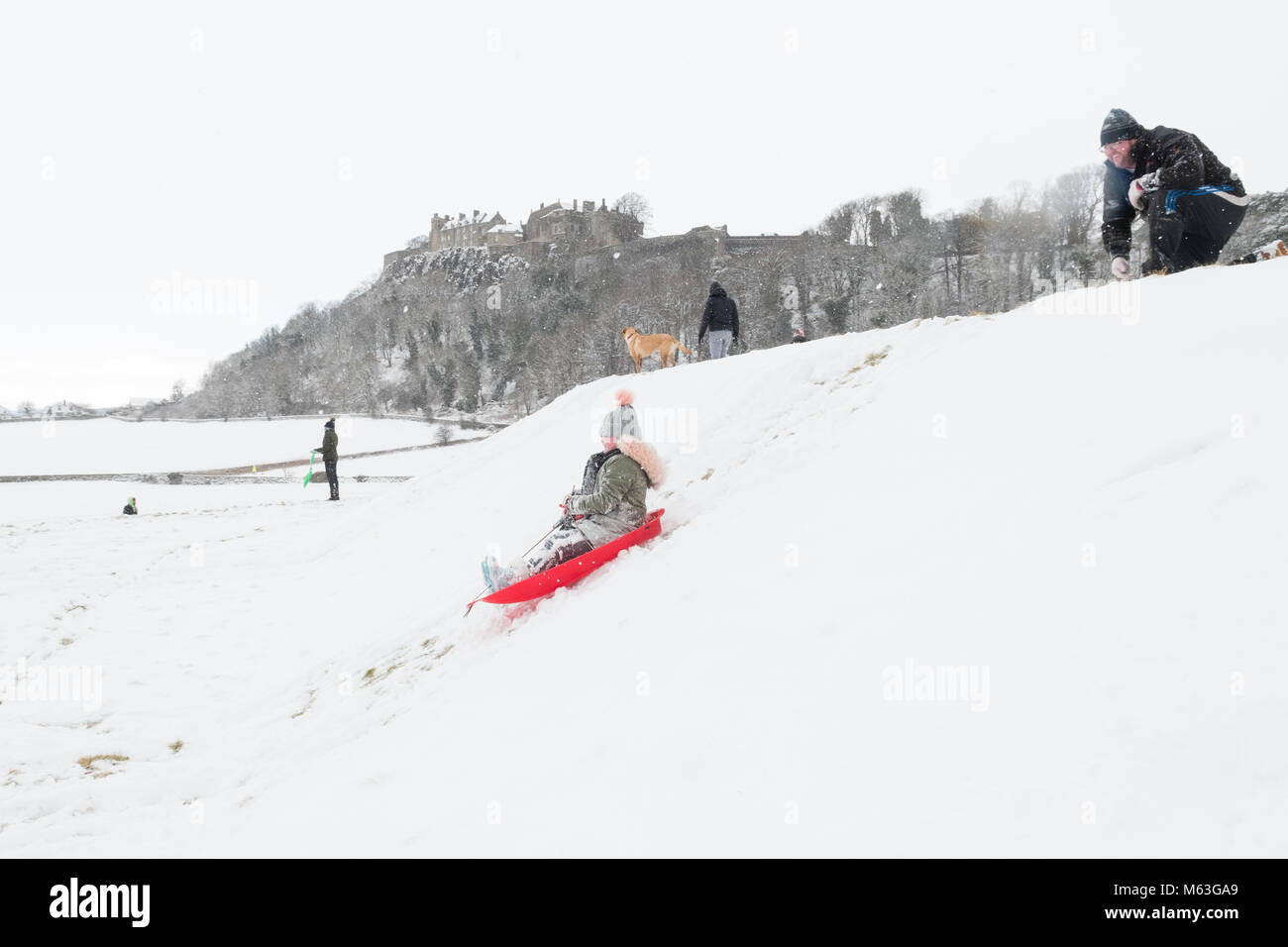 Stirling castle winter hi-res stock photography and images - Alamy