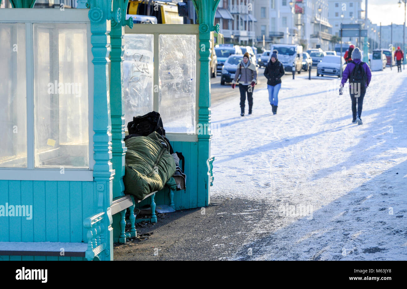 Homelessness Beach Shelter High Resolution Stock Photography and Images ...