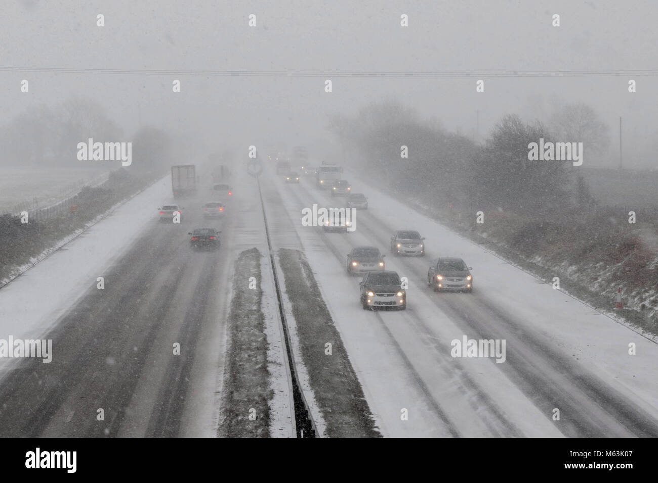 M1 motorway northern ireland hi-res stock photography and images - Alamy