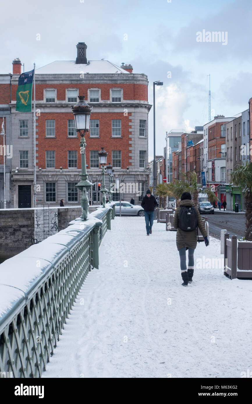 Dublin Christmas Snow