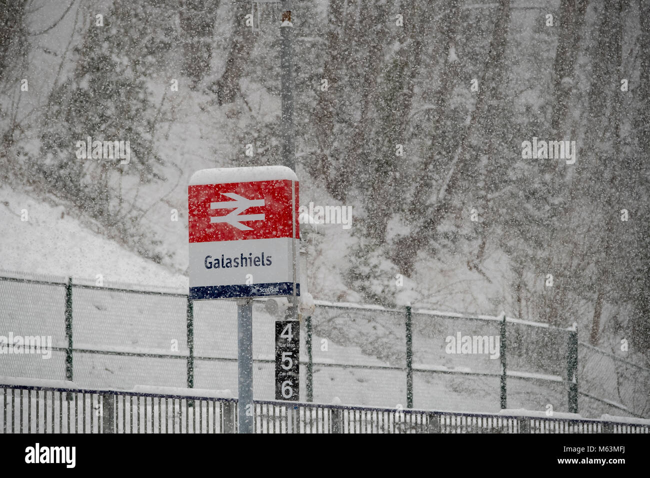 Galashiels station hi-res stock photography and images - Alamy