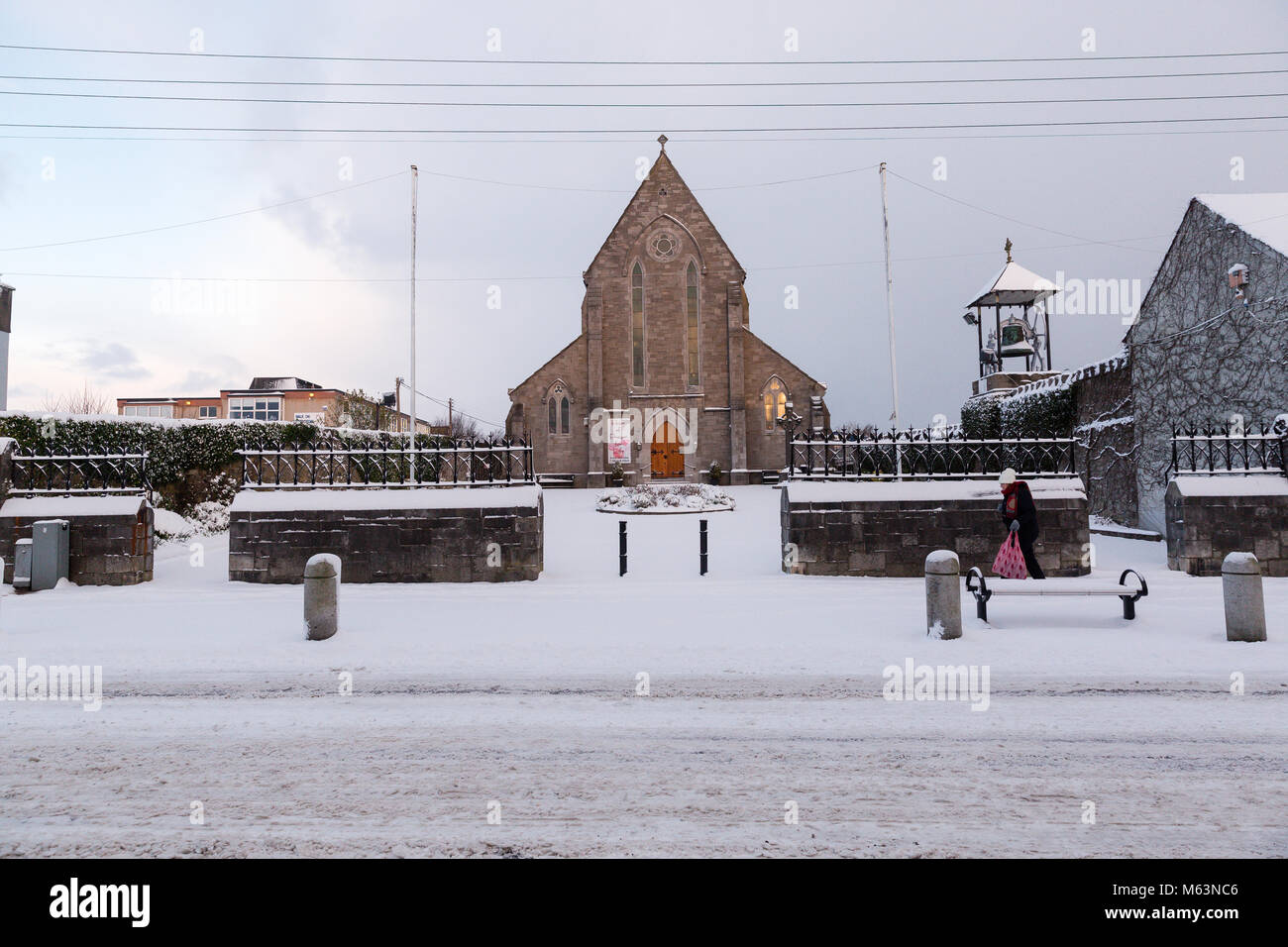 Celbridge, Kildare, Ireland. 28 Feb 2018: Ireland weather. Beast from ...