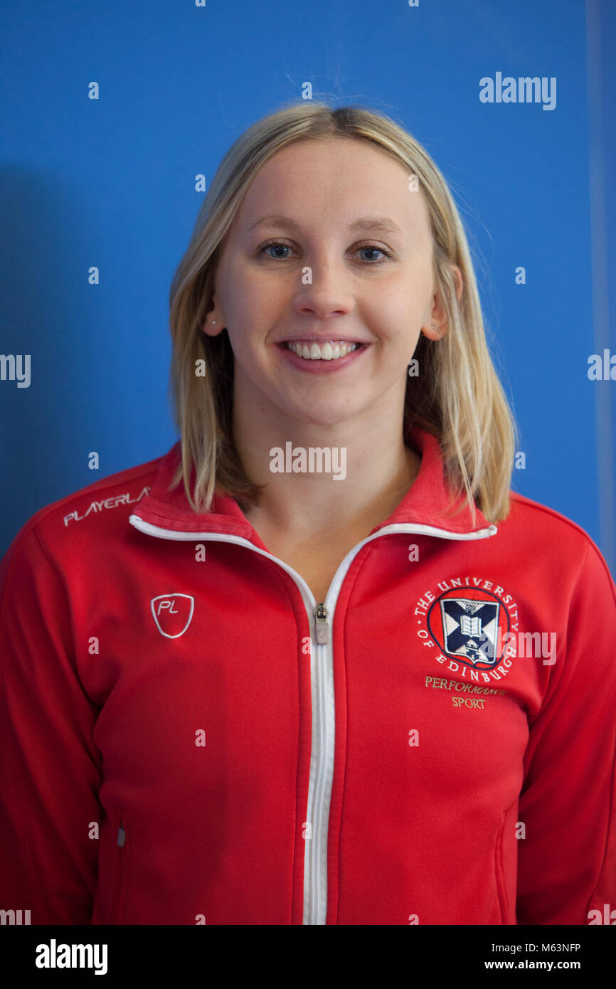 Edinburgh, Scotland 28th February 2018. Elite swimmers from the ...