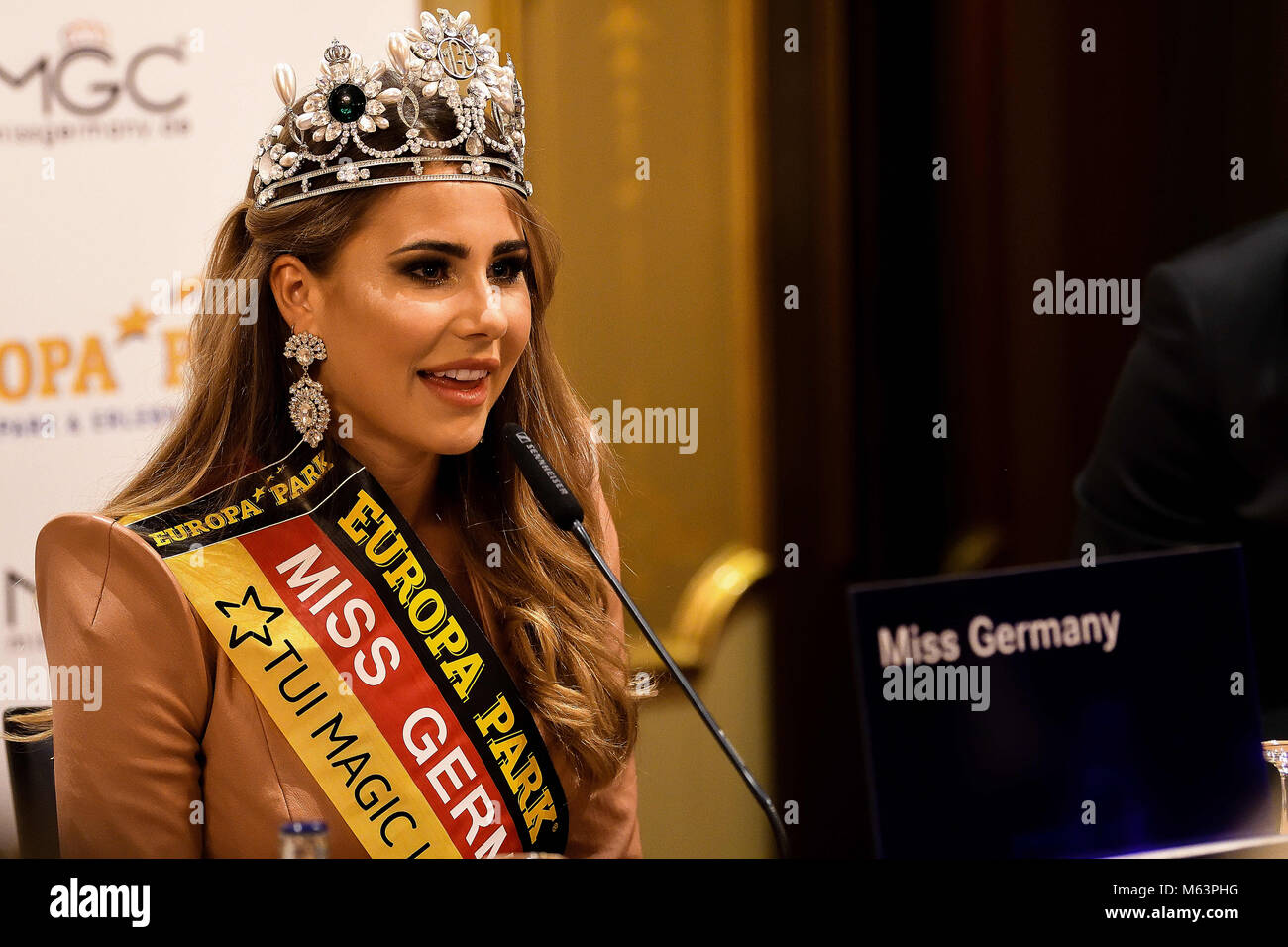 February 25, 2018 - The newly elected Miss Germany, Anahita Rehbein ...