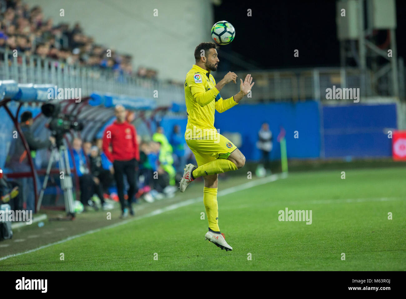 (2) Mario Gaspar during the Spanish La Liga soccer match between S.D ...