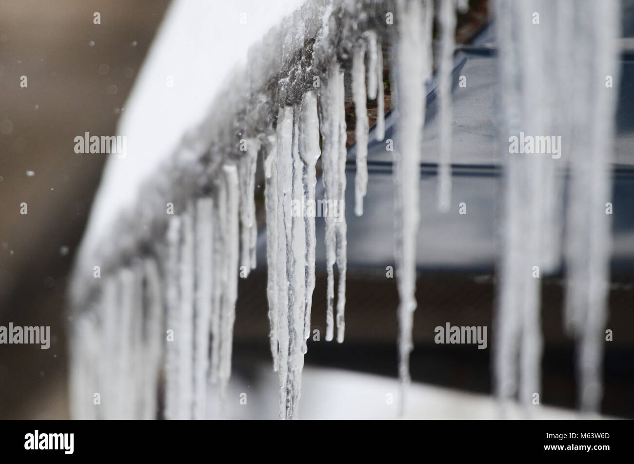 Bucharest, Romania. 28th Feb, 2018. Daily life in Bucharest after heavy ...