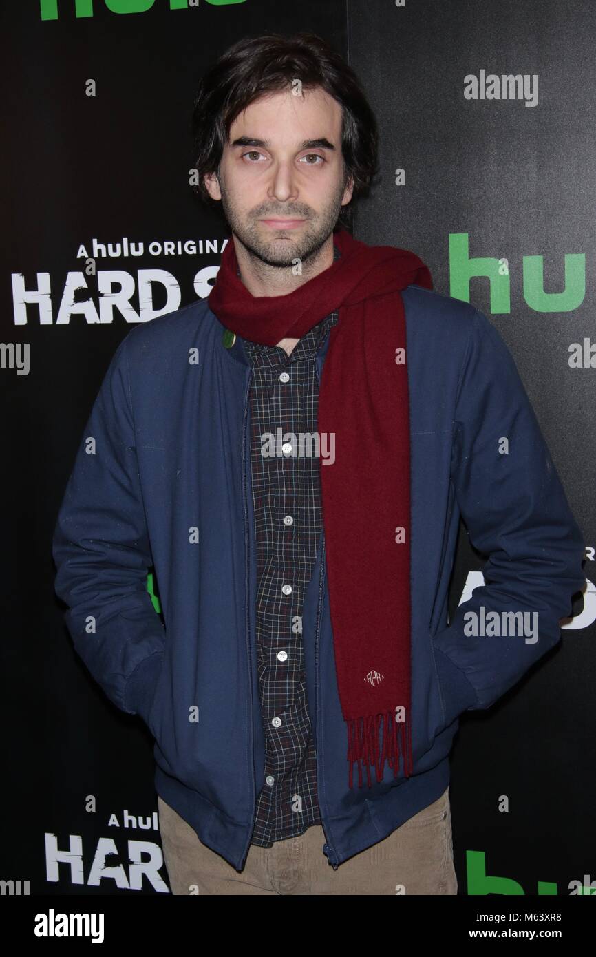 New York, NY, USA. 28th Feb, 2018. Alex Ross Perry at Hulu's Hard Sun ...