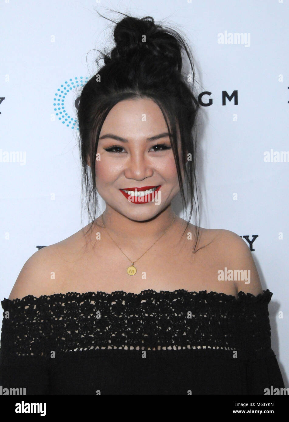 LOS ANGELES, CA - FEBRUARY 27: Actress Mier Chasin the Los Angeles ...