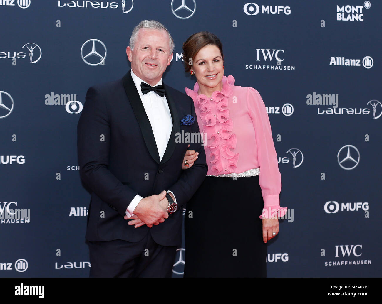 Sean fitzpatrick arrives for the laureus world sports awards hi-res ...