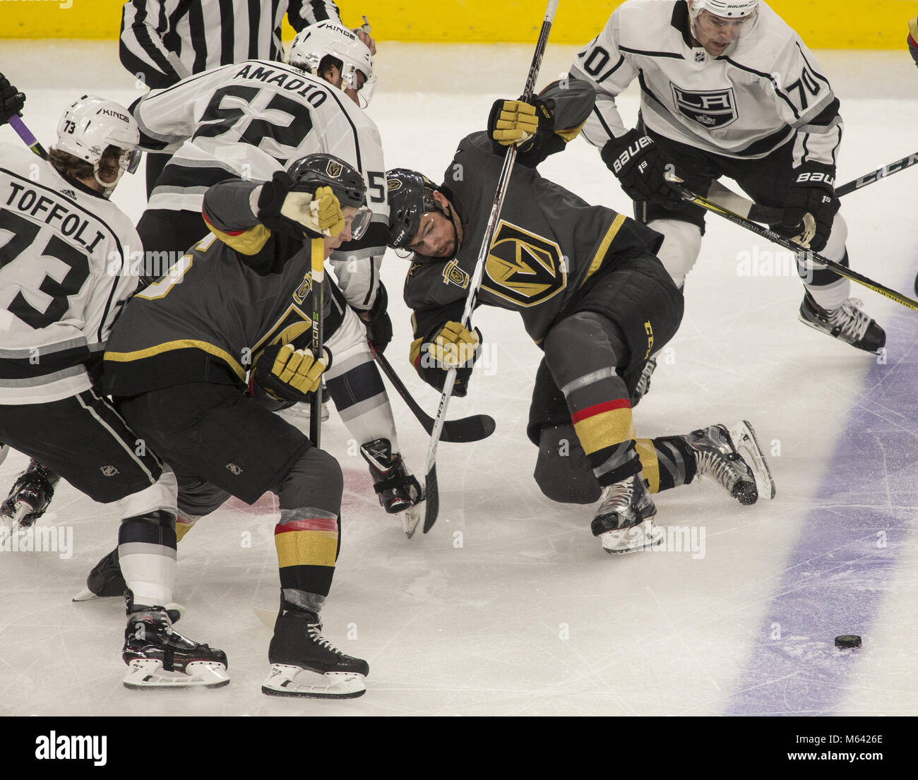 Vegas golden knights puck hi-res stock photography and images - Alamy