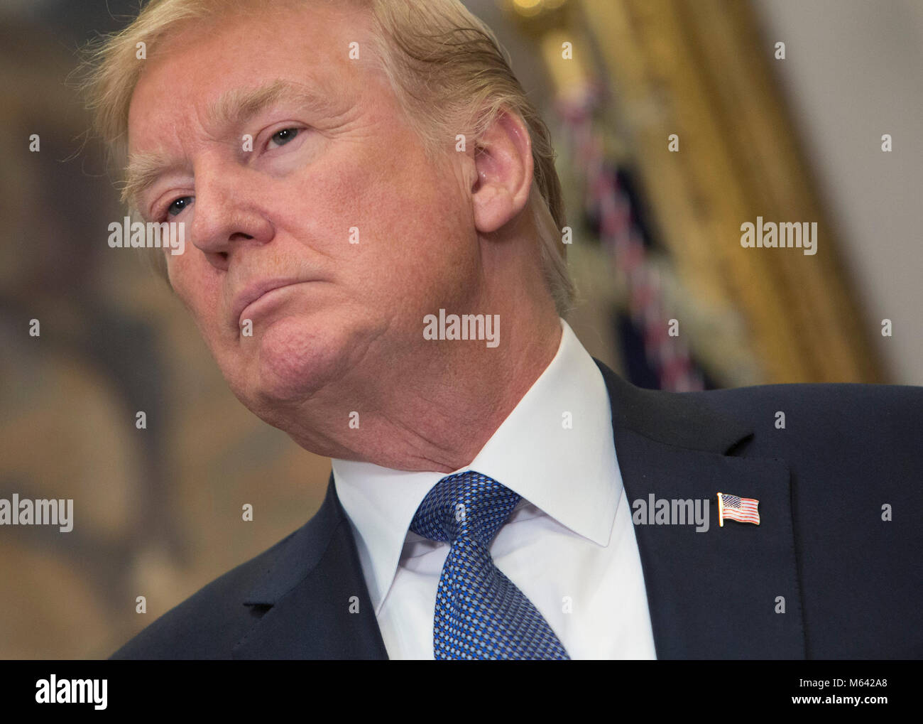 United States President Donald J. Trump introduces Johnny Taylor, Jr ...