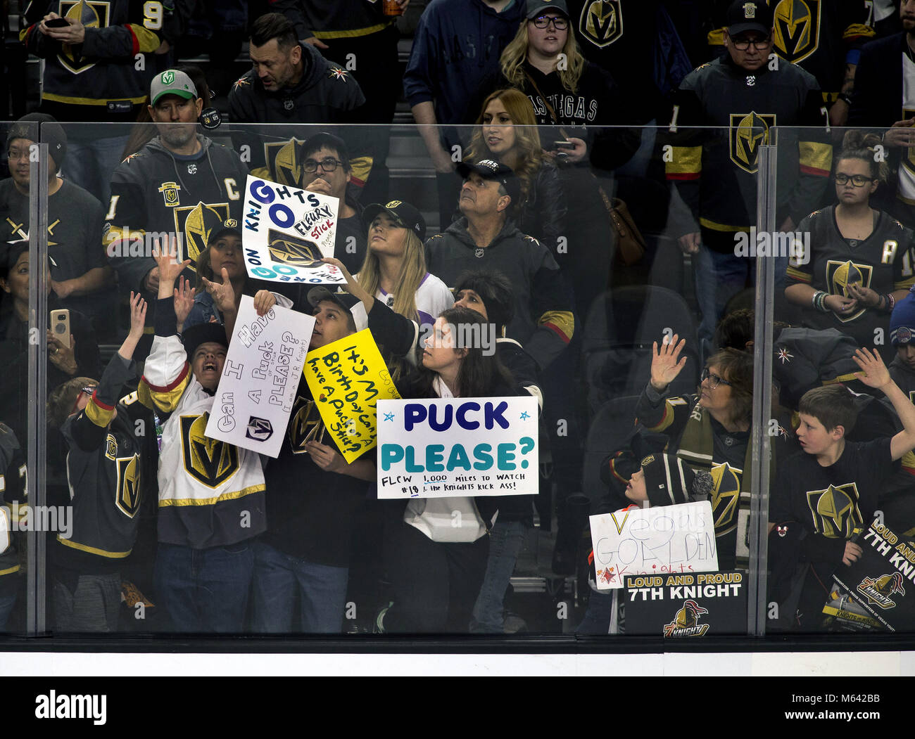 Golden knights fans hi-res stock photography and images - Alamy