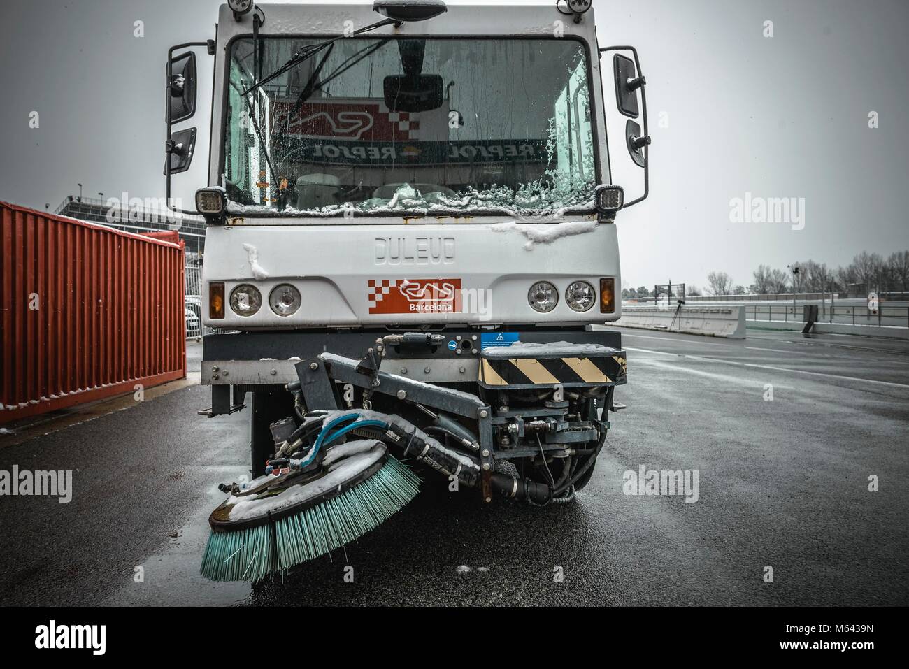 Barcelona f1 snow hi-res stock photography and images - Alamy