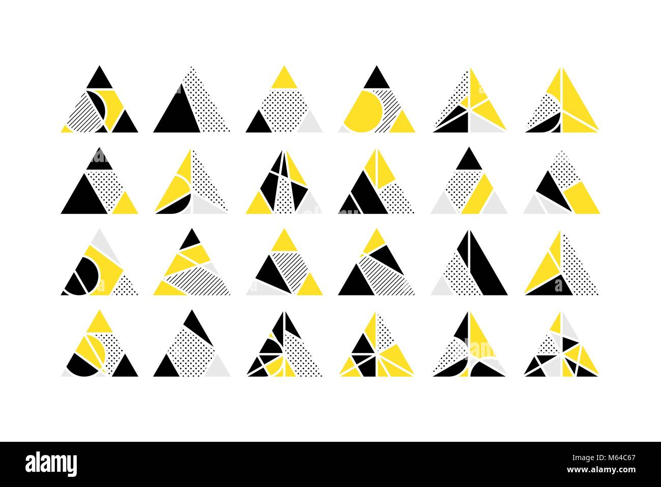 Presentation elements concept line Stock Vector Images - Alamy