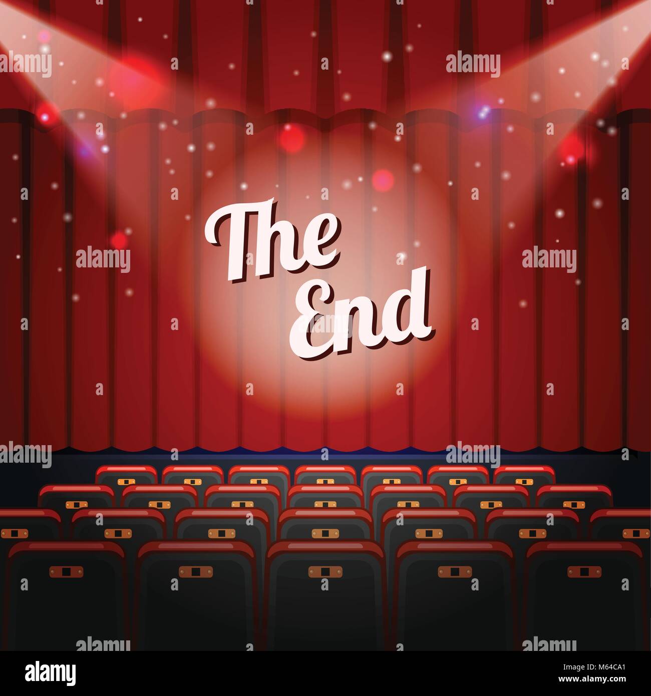 Movie poster film title the end hi-res stock photography and images - Alamy