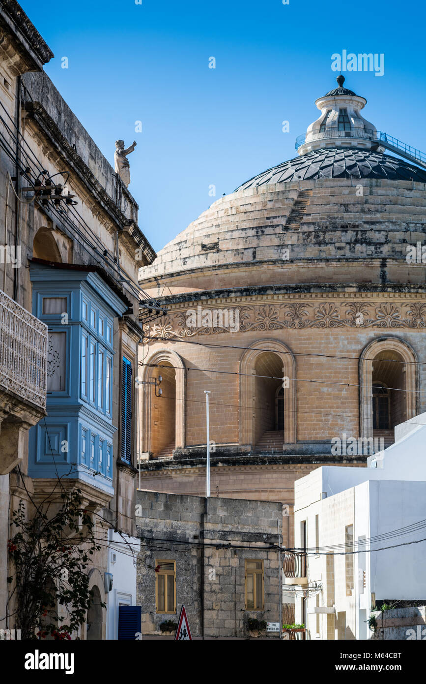 Rotunda, Mosta, Malta, Europe Stock Photo - Alamy