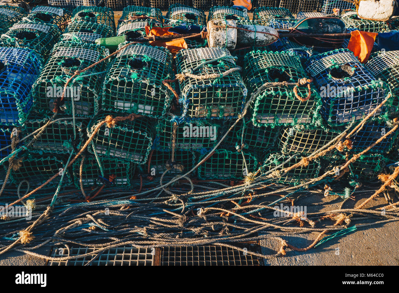 Metal fish cage hi-res stock photography and images - Alamy