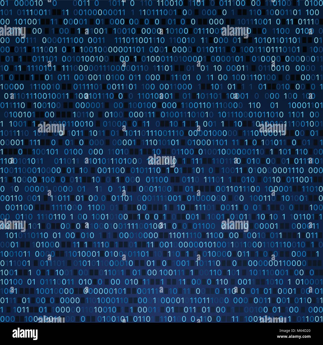 Vector illustration, matrix background. Data incryption background ...