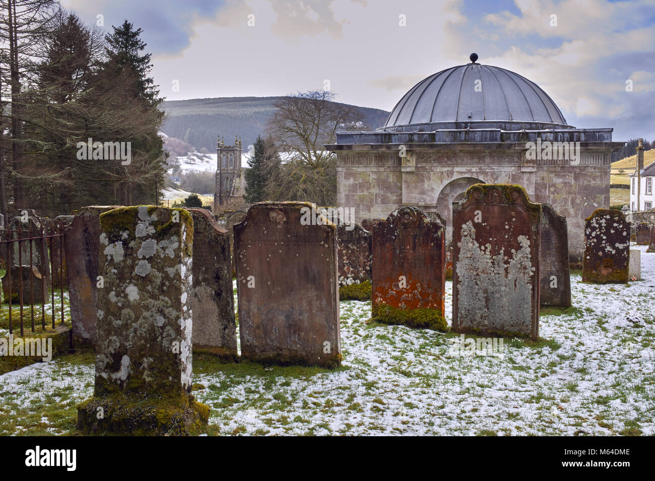The Johnstone Mausoleum for John Johnstone of Alva at Westerkirk ...