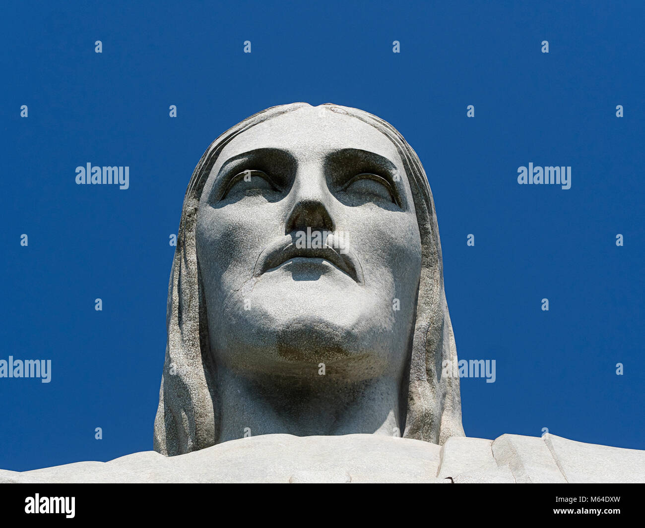 Christ the redeemer face hi-res stock photography and images - Alamy