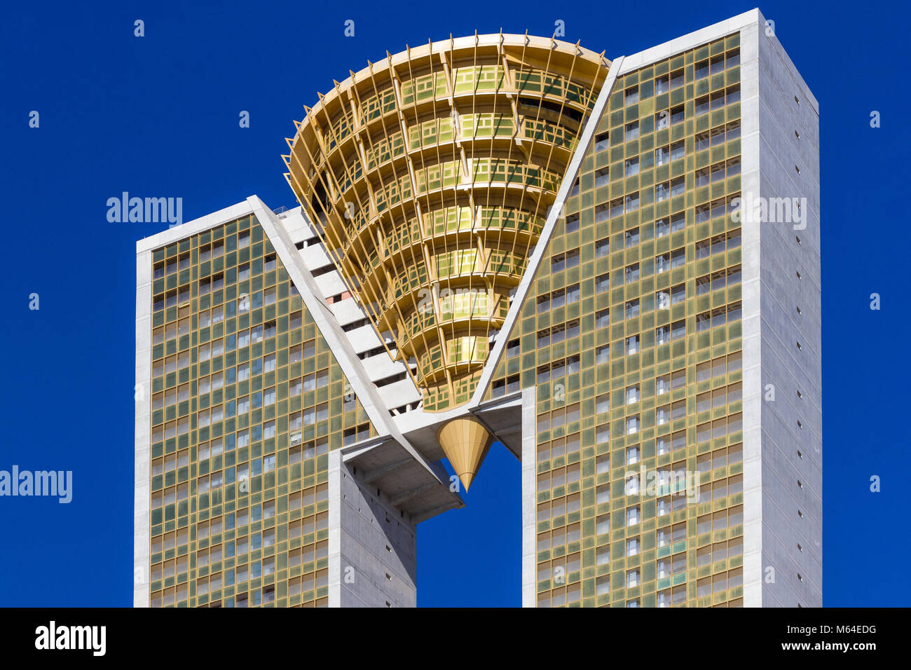 Intempo highest skyscraper building in Benidorm, Spain Stock Photo - Alamy