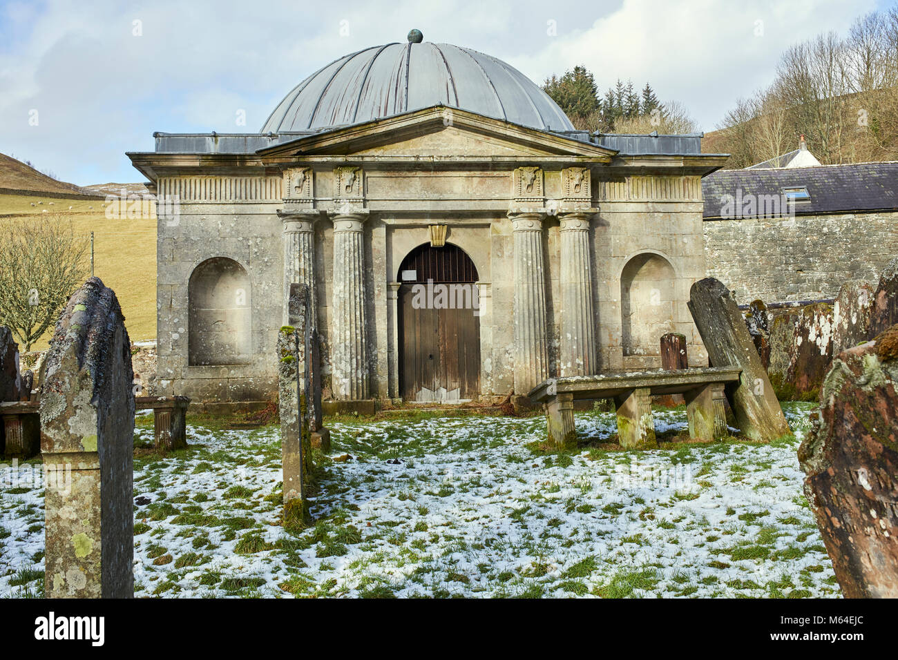 The Johnstone Mausoleum for John Johnstone of Alva at Westerkirk ...