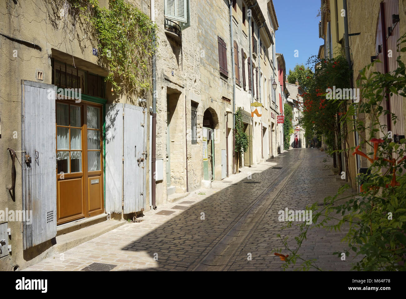 Uzes town hi-res stock photography and images - Alamy