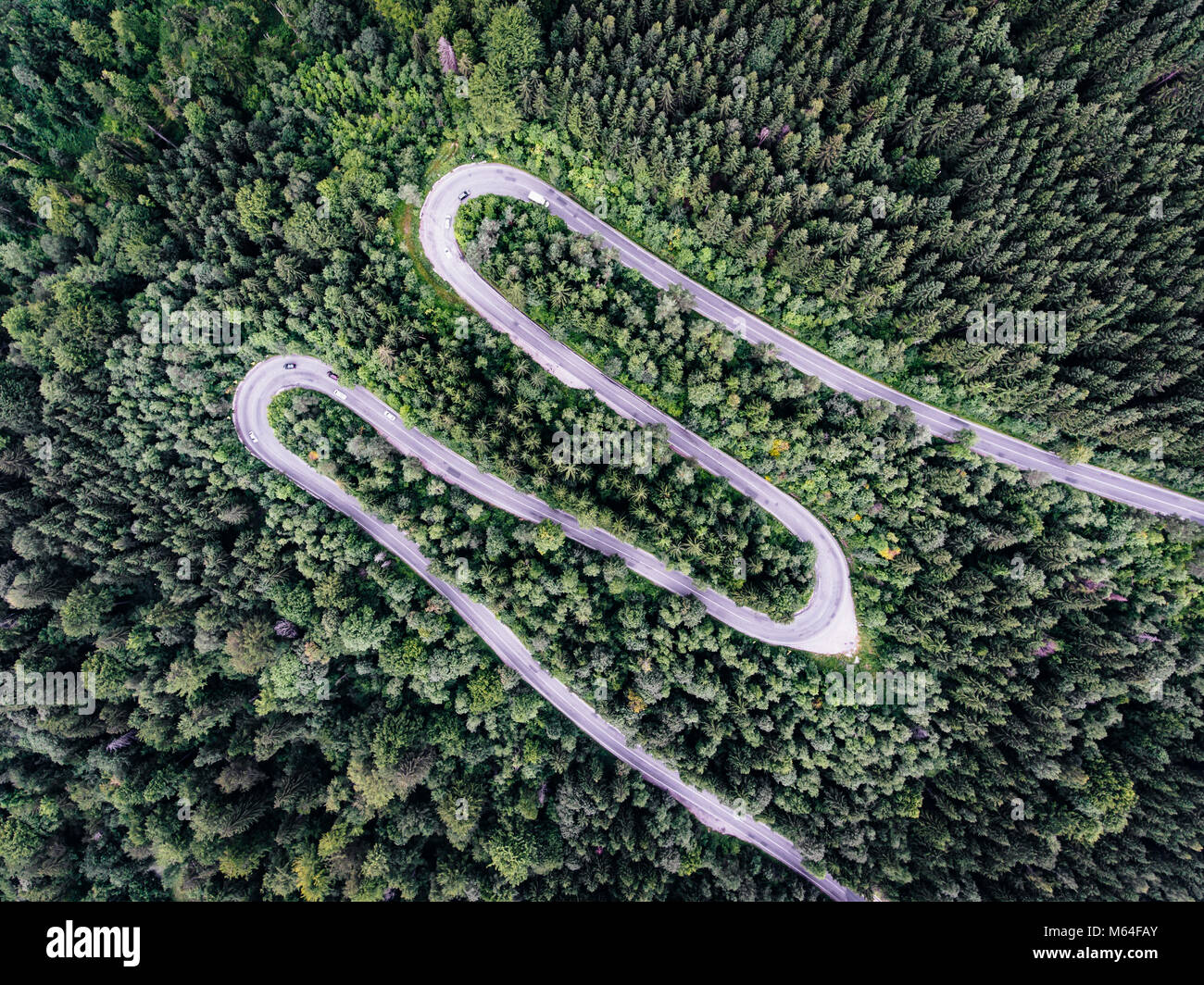 Winding path aerial hi-res stock photography and images - Alamy
