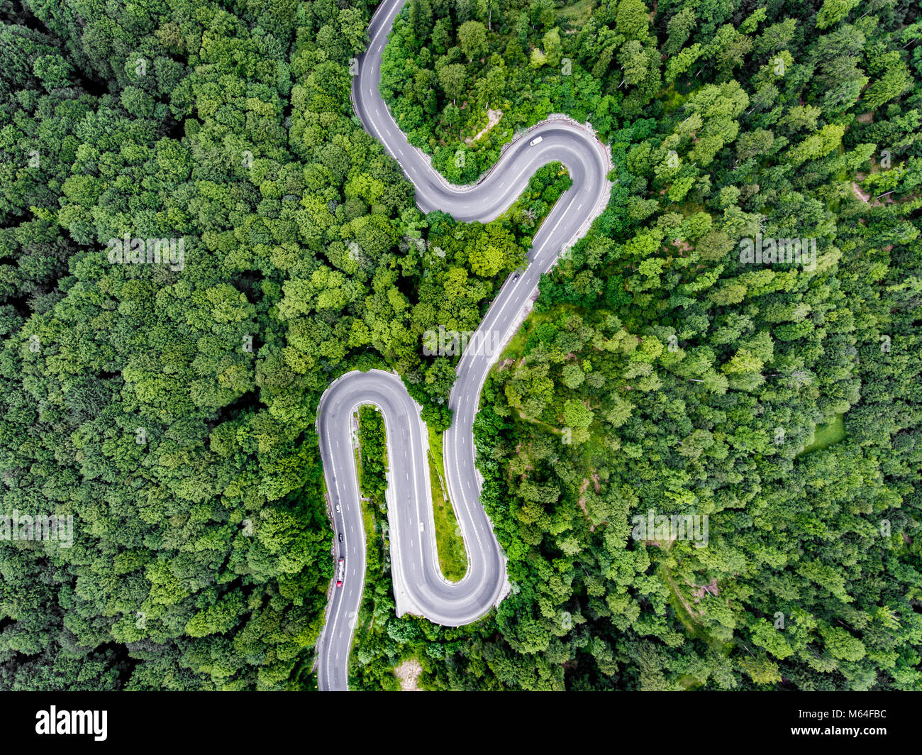 Roads from above Stock Photo - Alamy