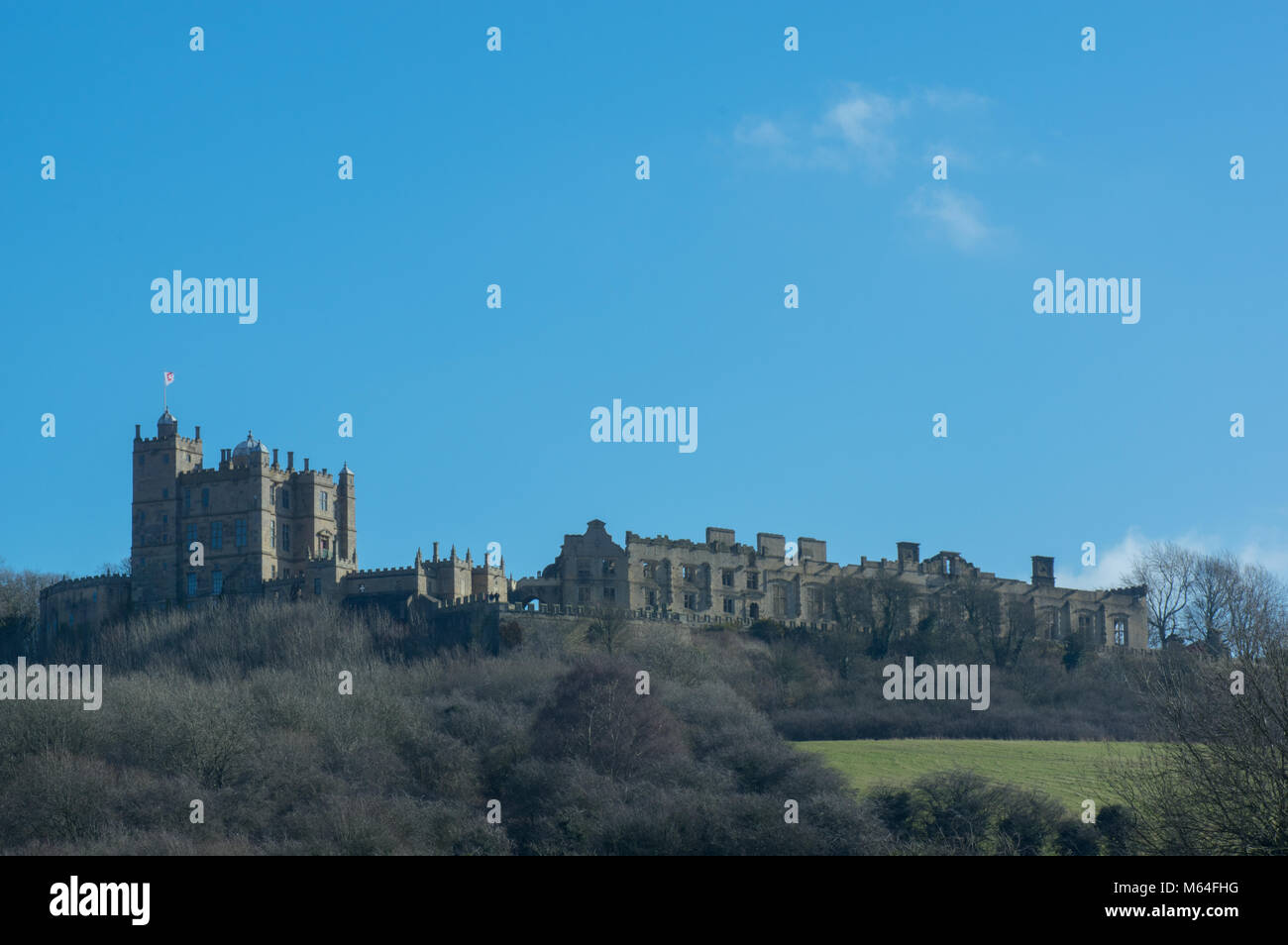 Bolsover Castle, Bolsover, Chesterfield, Derbyshire, England Stock ...