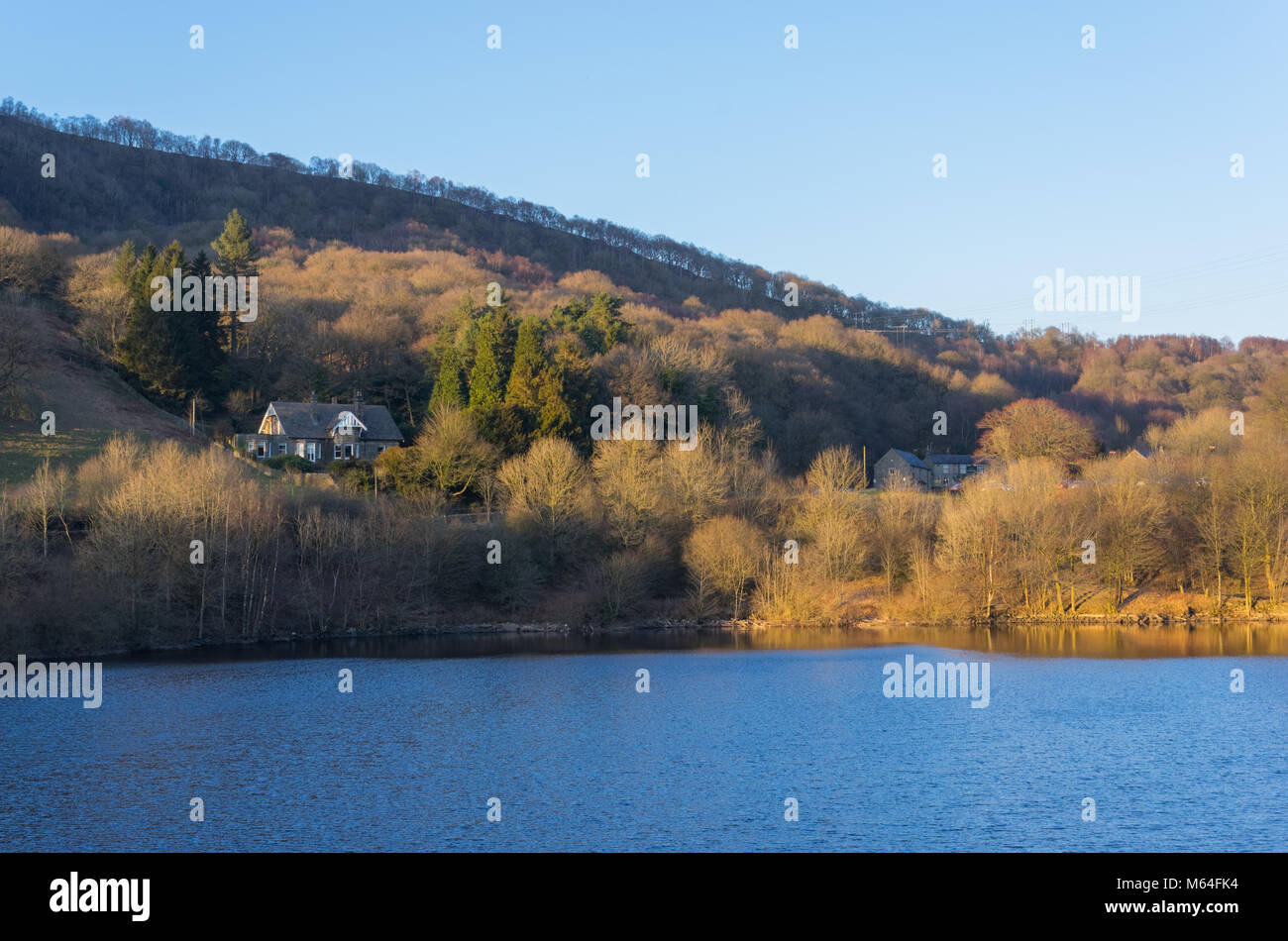 Ladybower Resrvoir, Derwent Valley, Derbyshire, England Stock Photo - Alamy