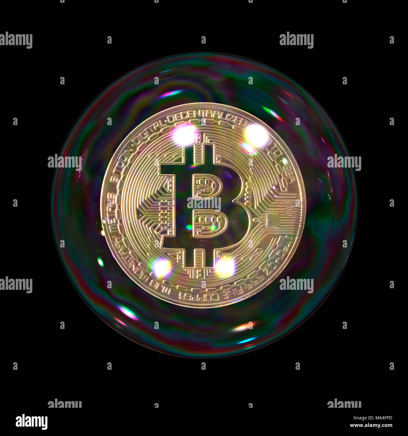 Bitcoin bubble hi-res stock photography and images - Alamy