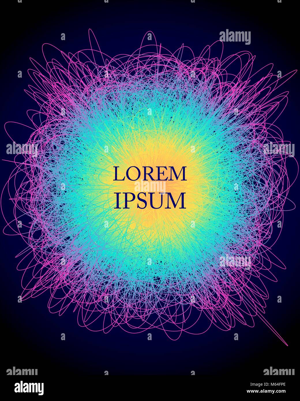 Scribble broken line hi-res stock photography and images - Alamy