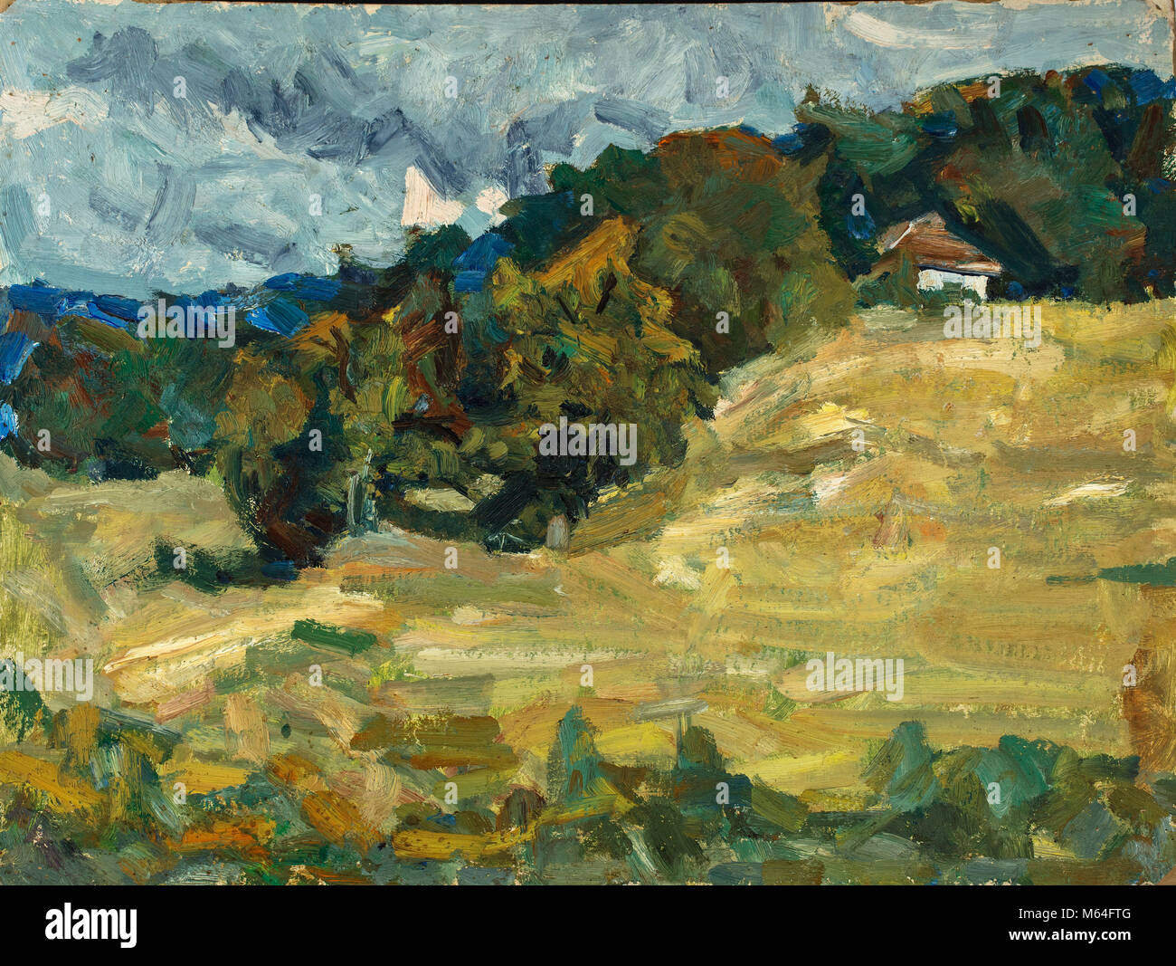 Oil painting, handmade Stock Photo - Alamy