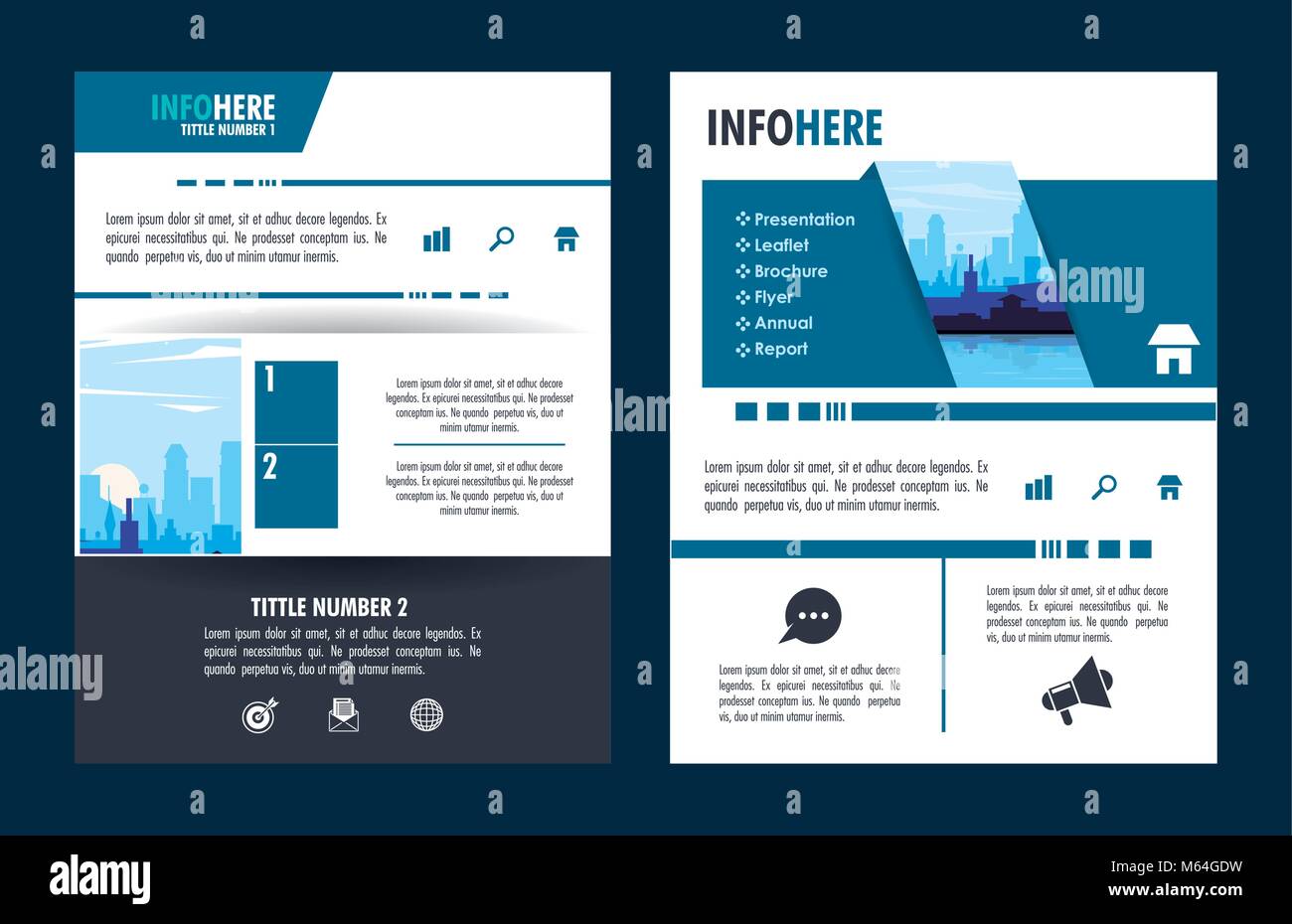City brochure infographic Stock Vector Image & Art - Alamy