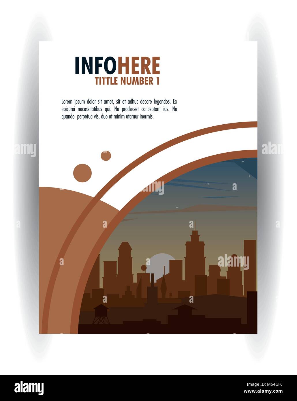 City brochure infographic Stock Vector Image & Art - Alamy