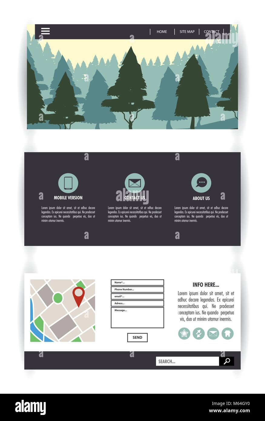 Infographic booklet Cut Out Stock Images & Pictures - Alamy