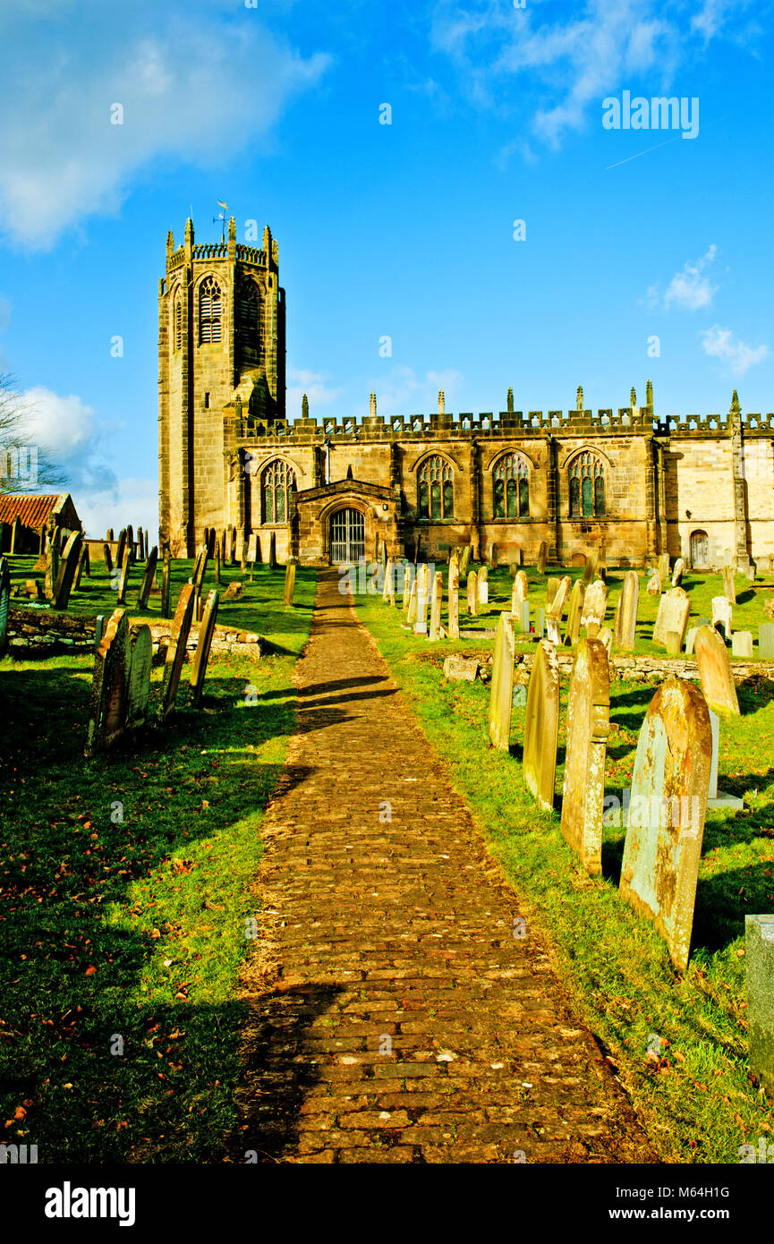 St Michaels Church, Coxwold, North Yorkshire Stock Photo - Alamy